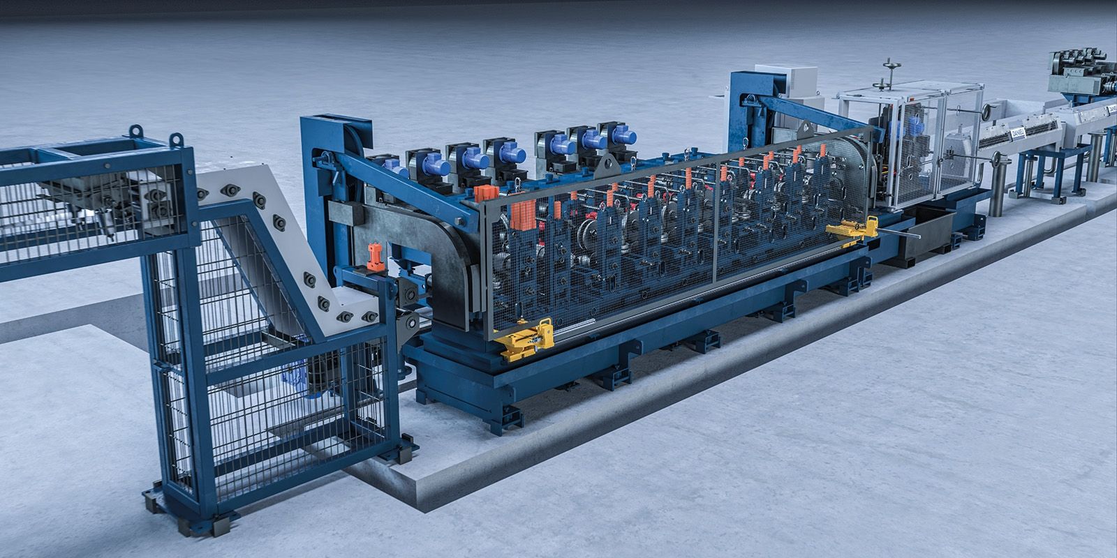 New orbital cut-off saw for Nucor Tubular Marseilles - Danieli Vietnam